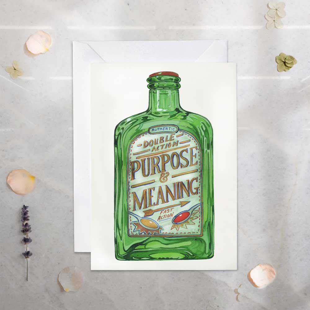Double Action Purpose and Meaning - Tonic - Greetings Card – Trade ...